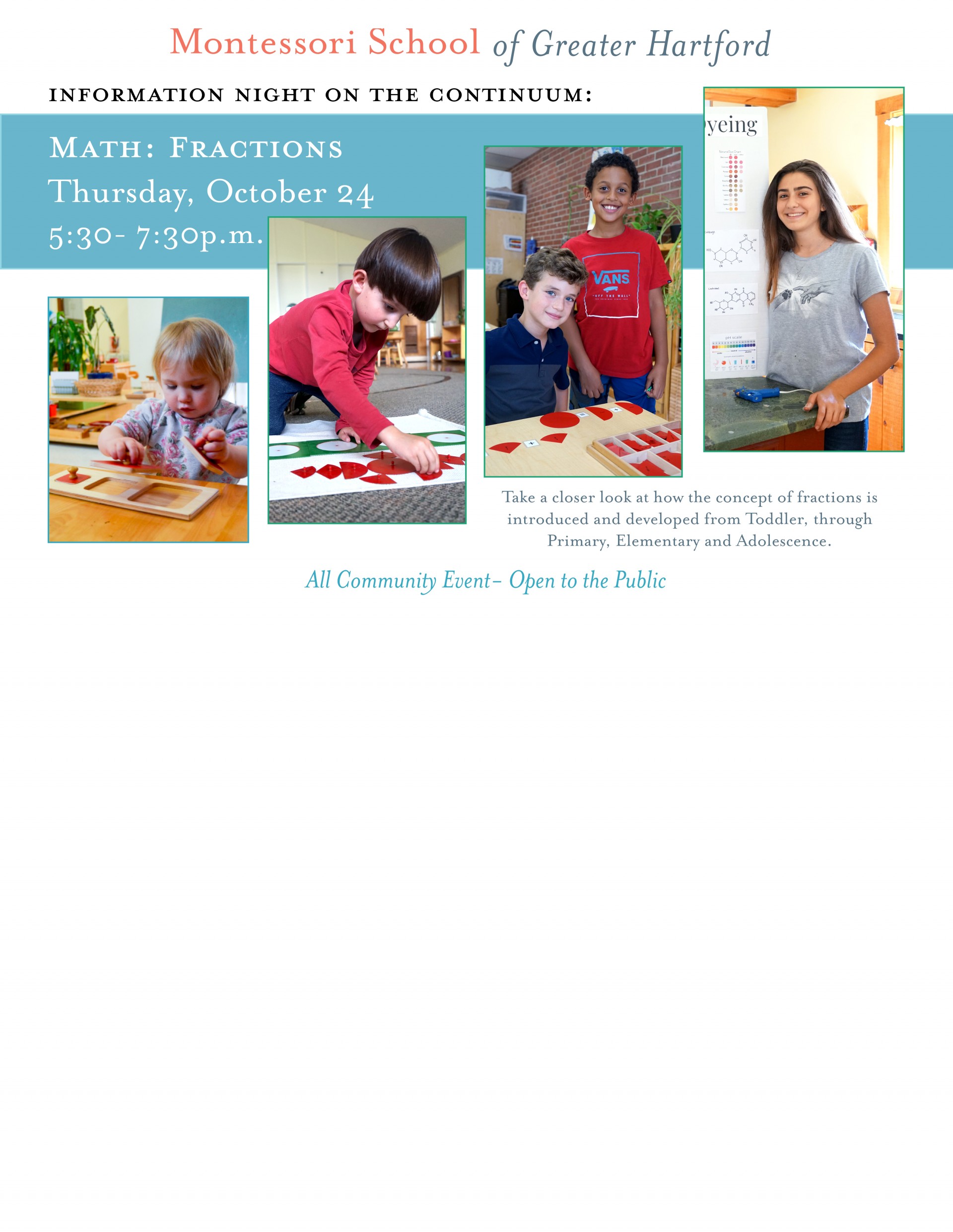 Parent Information Series Schedule | MSGH